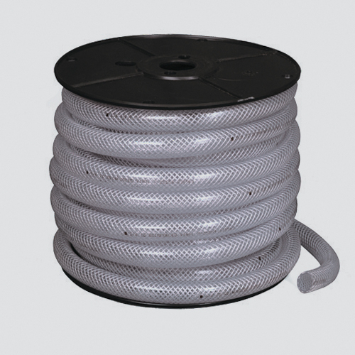 Apache Website - 1" x 1/8" x 30' Reinforced Clear Vinyl Tubing — Reel